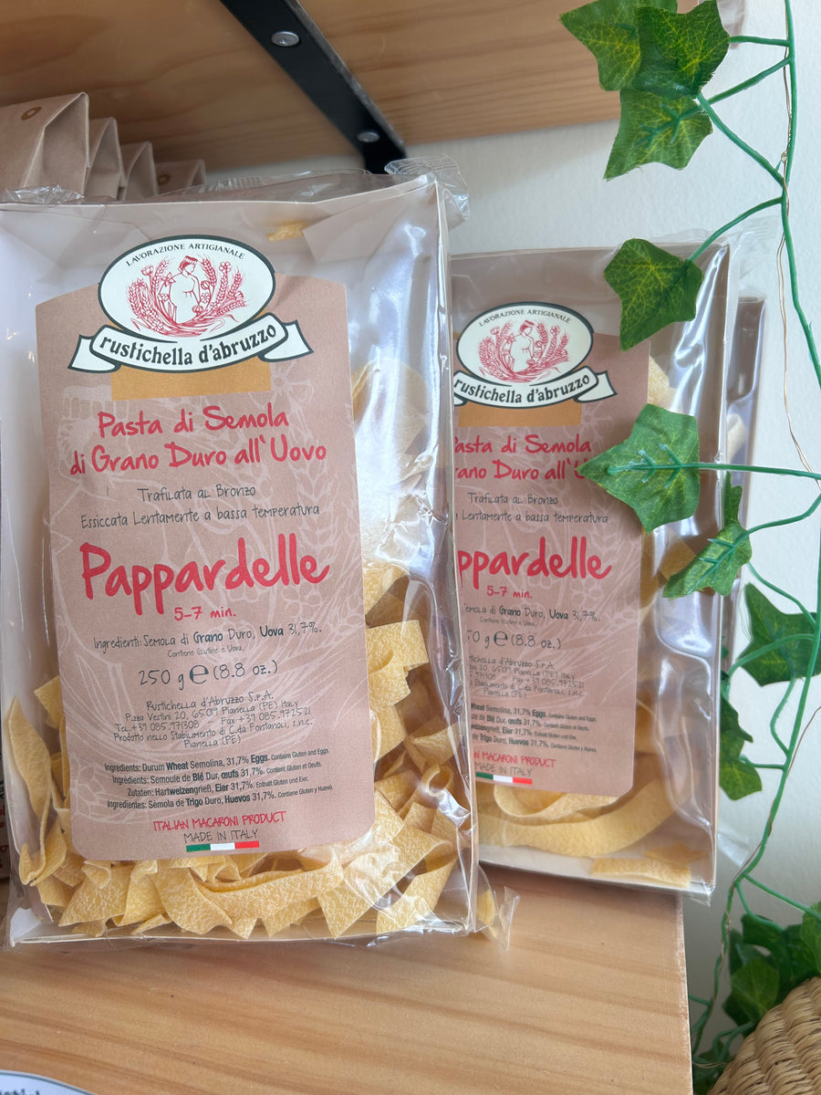 La Rustichella Pappardelle – Cheese Celebration