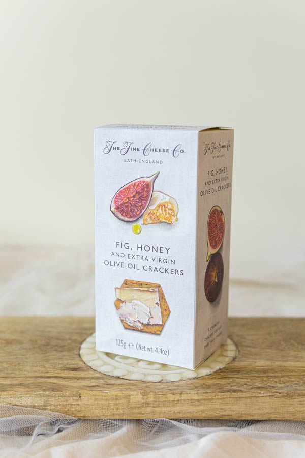 Fig, Honey Crackers 125g by The Fine Cheese Co – Cheese Celebration