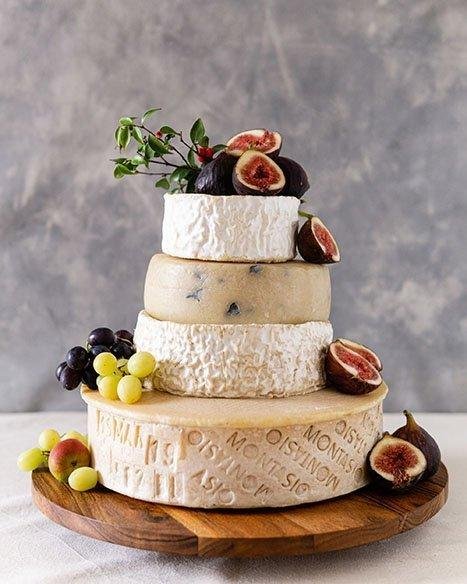 'Isabel' - 4 Tiered Cheese Wheel Cake – Cheese Celebration